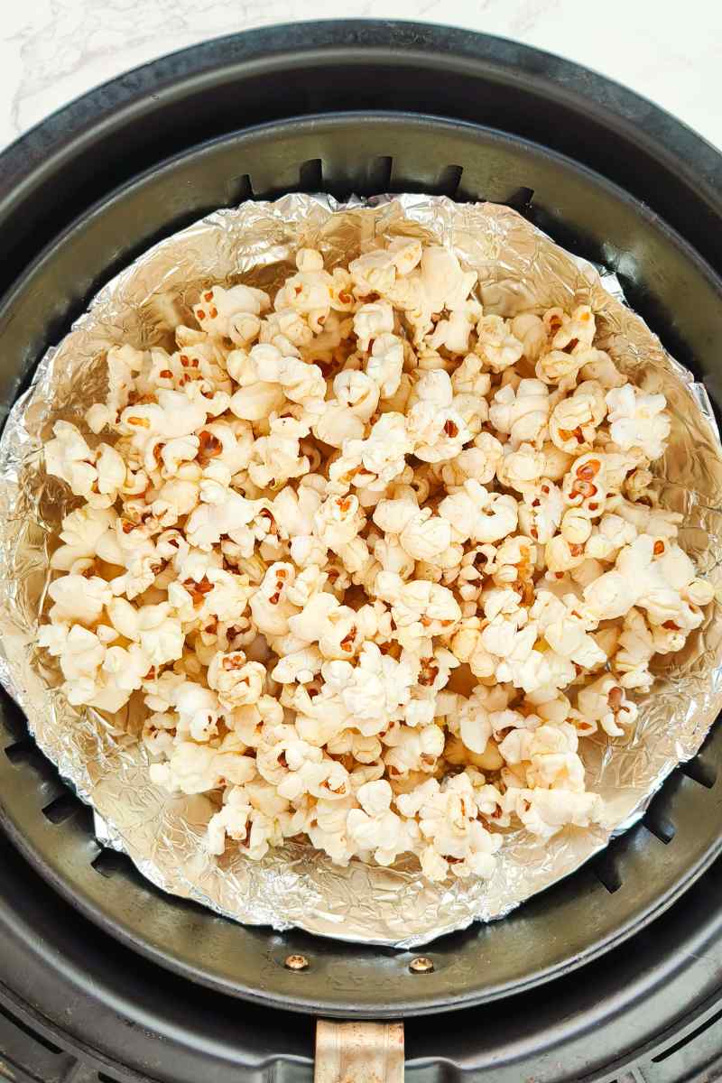 Air Fryer Popcorn Recipe: In Just 8min!